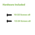 Navepoint 1U 19-Inch Fixed 4-Post Rack Mount Server Shelf with ...