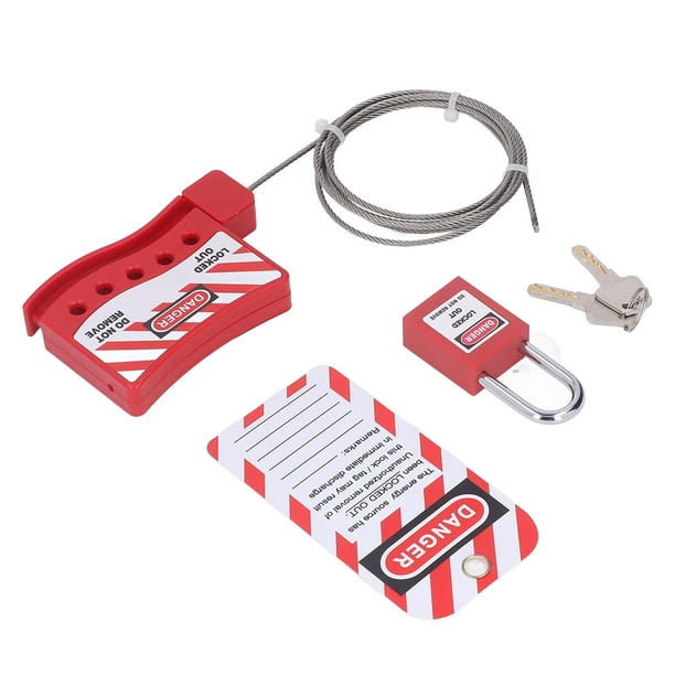 Bloqueo De Cable De Bloqueo Y Etiquetado, Cable De Acero De Bloqueo Y Etiquetado Diseño ...