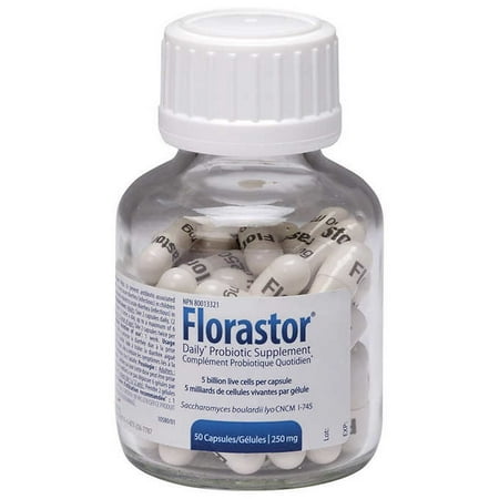 Florastor Probiotic Supplement 250 mg -- 50 capsules | Walmart Canada