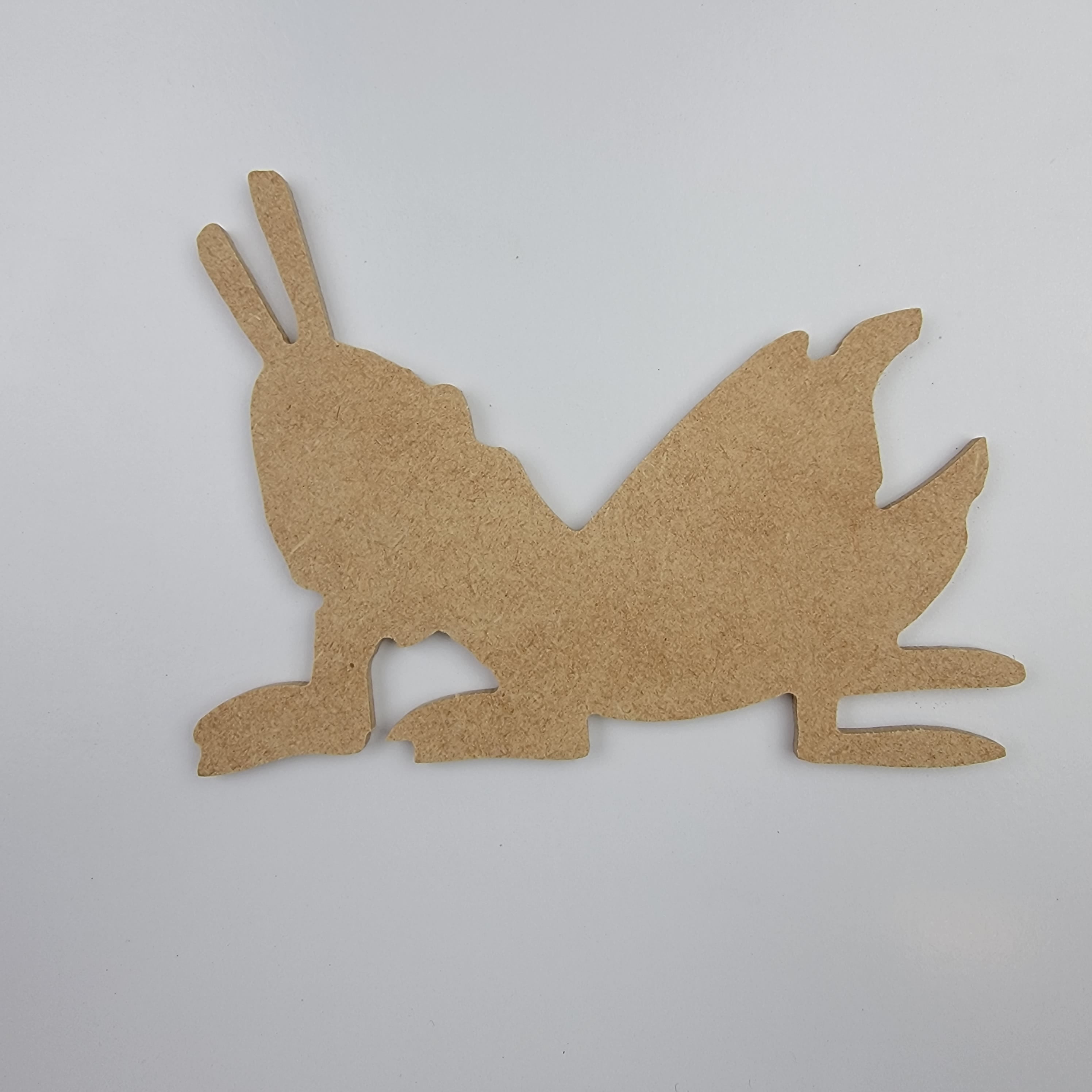 4" Grasshopper, Unfinished Wood Art Shape by Wooden Craft Cutouts, 1-8 ...