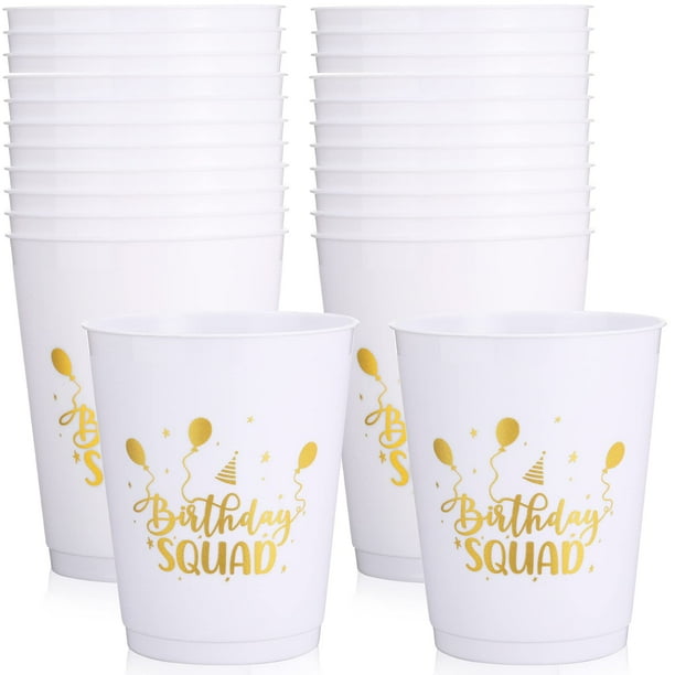 White Stadium Cups