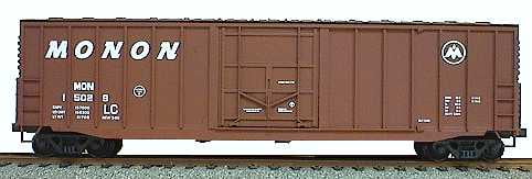 Accurail 56242 HO Scale Monon 50' Steel Boxcar - Walmart.com