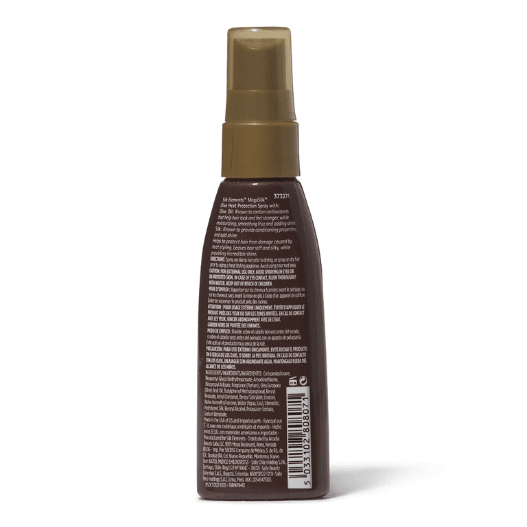 Silk elements heat protection spray store