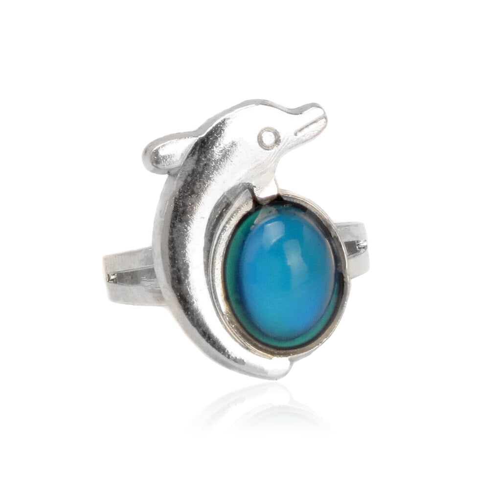 Mood Rings Color Change Adjustable Temperature Emotion Feeling Finger ...