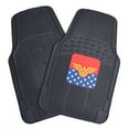 Wonder Woman Car Accessories Pack - Seat Cover, Rubber Floor Mats ...