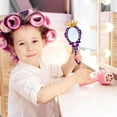 Jingyang 12 Pack Wooden Princess Mirror Craft Kit for Kids DIY ...