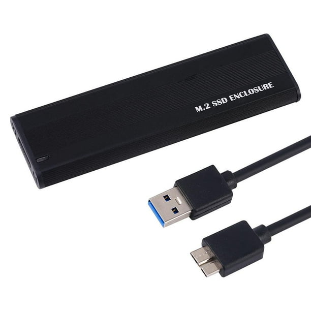 M.2 NVME SSD Adapter USB 3.1 Case Dual Protocol Hard Drive Enclosure ...
