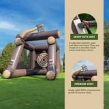 XJUMP Outdoor Inflatable Axe Toy Kit, Backyard Sports Toss Game with ...