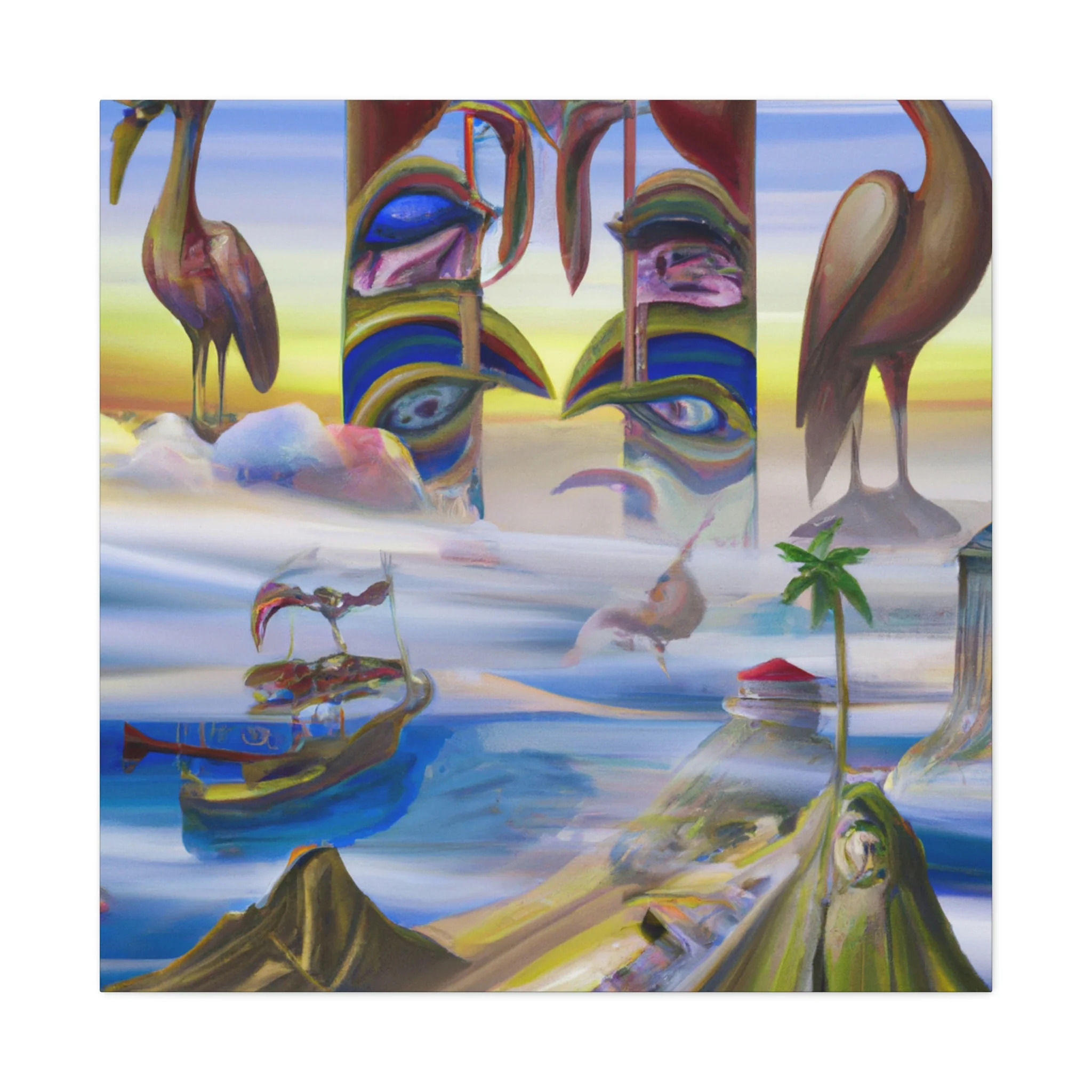 Coastline Dreamscape - Canvas - Walmart.com