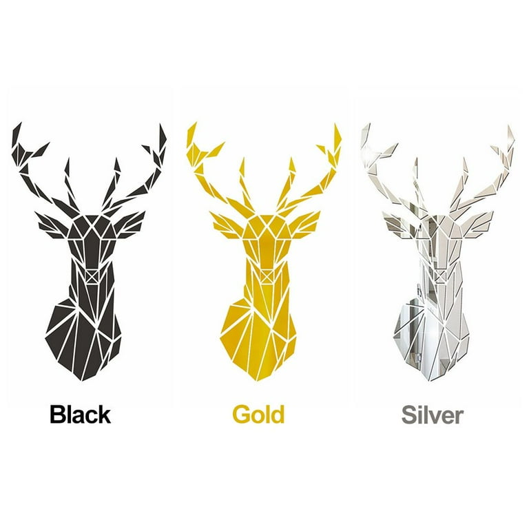 Deer Heads Decals