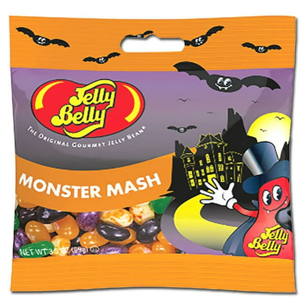 Jelly Belly Monster Mash Halloween Jelly Beans 3.5 oz. Bag - Walmart.com