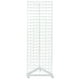 White Triangle Slat Grid Tower with Base & Casters - Walmart.com