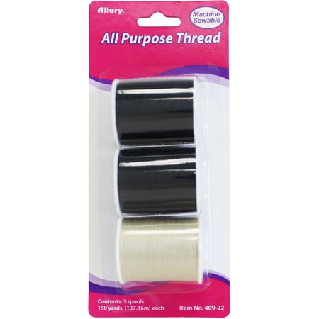 Allary All Purpose Thread 150Yd 3/Pkg-Assorted Colors | Walmart Canada