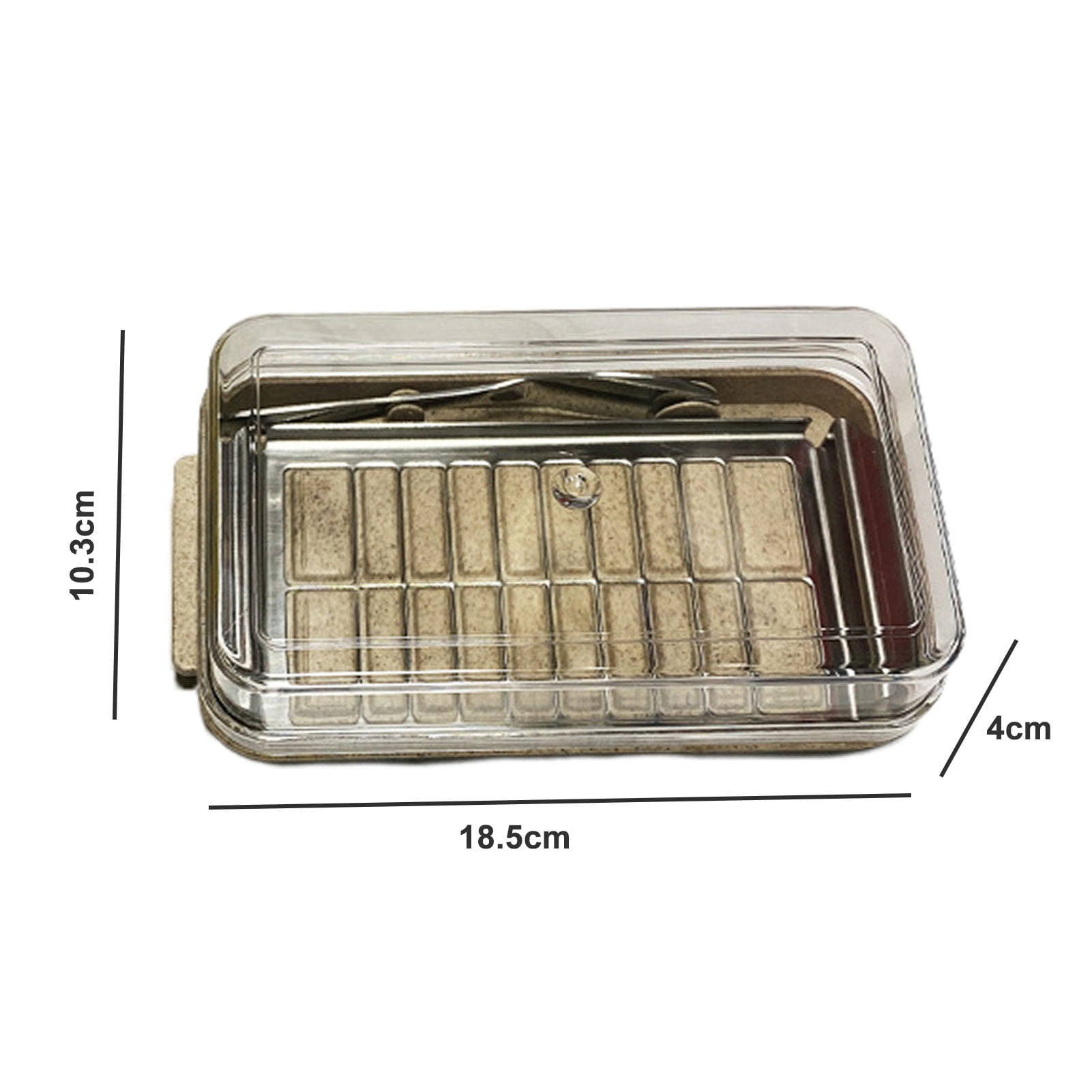 Hobeauty Butter Cutter Easy Clean Butter Slicer Cutter Box Stainless ...