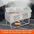Camerons BBQ Smoker Box - Hot & Cold Smoke - Stainless Steel with Fire ...