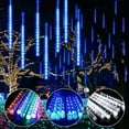 EUDIDV Xmas Decorative Lights 30CM Party LED Lights Shower Rain ...
