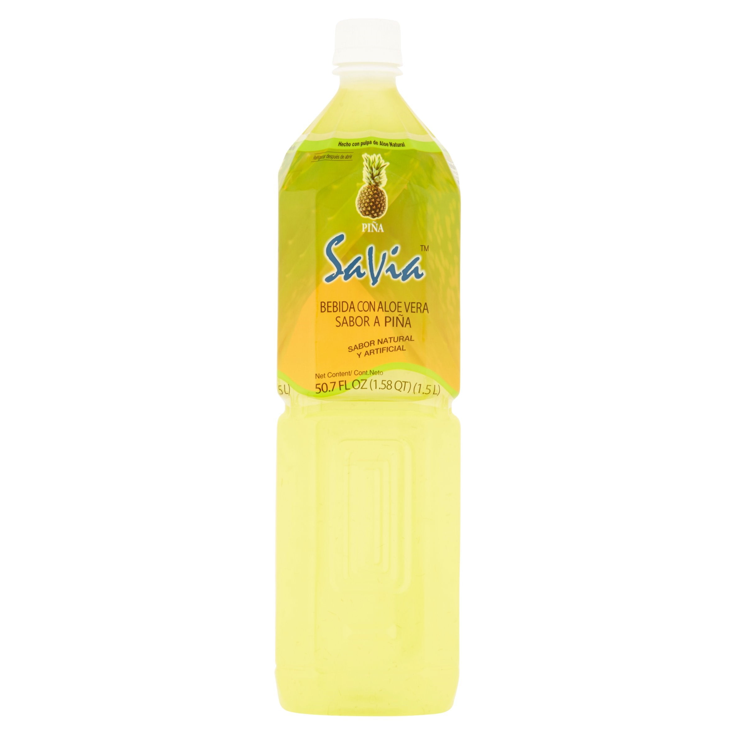Savia Aloe Vera Juice, PIneapple, 50.7 Fl Oz, 1 Count - Walmart.com