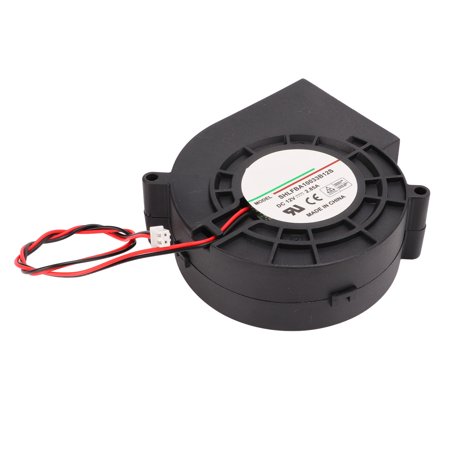 Brushless Blower Fan, DC12V 2.85A Red Copper Coil PBT Glass Fiber 12V ...