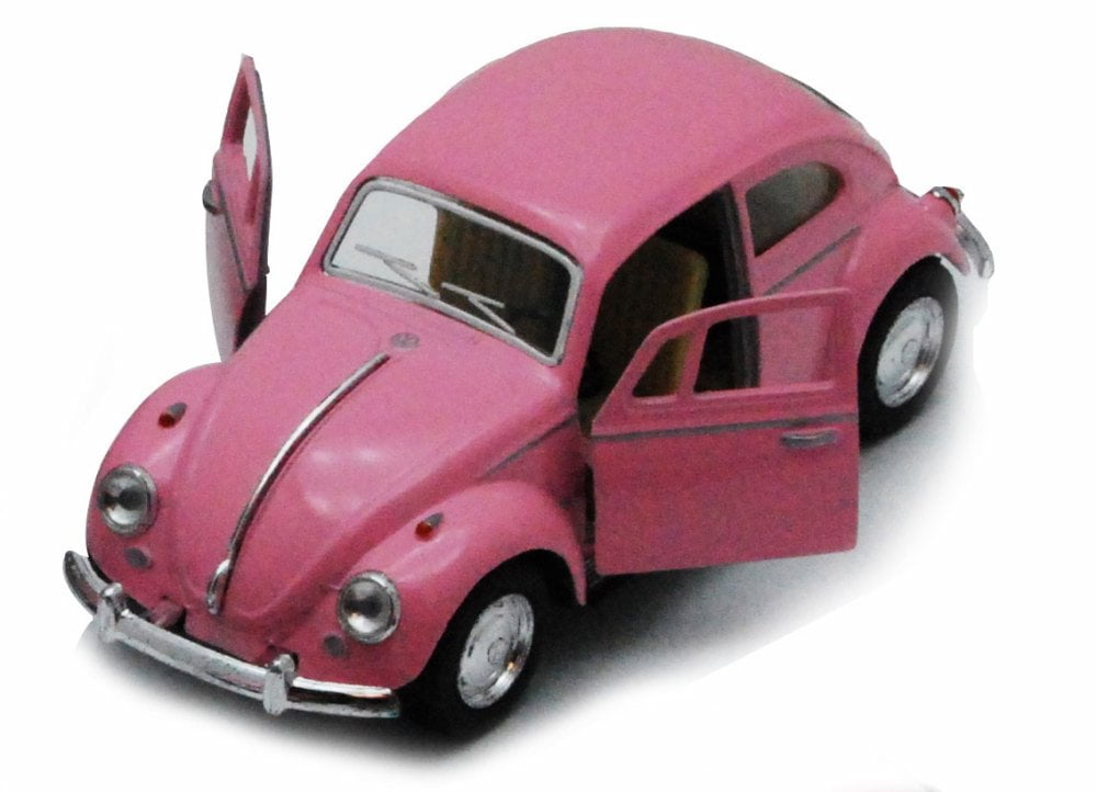 1967 Volkswagen Classical Beetle, Pink - Kinsmart 5375PK - 1/32 scale ...