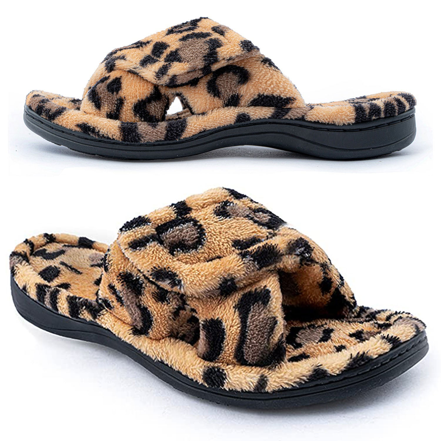 Women's Arch Support Diabetic Slippers Memory Foam House Shoes Orthotic ...