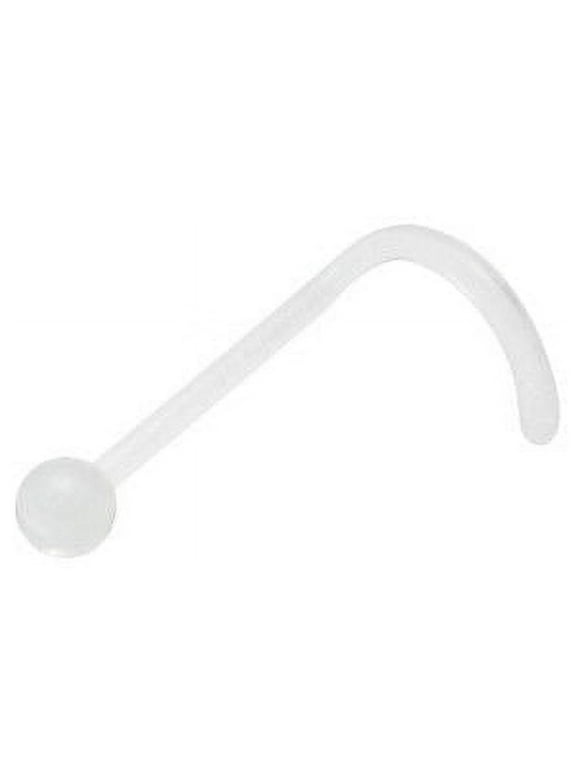 Nose Piercing Retainer Clear