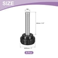 8Pcs M8 x 40mm Knurled Clamping Knob, 304 Stainless Steel Thumb Screw ...