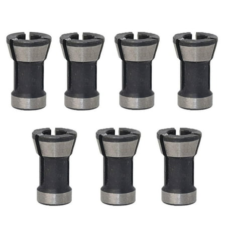Pack of 7 High Precision Adapter Collet Tool Adapters Holder Milling ...