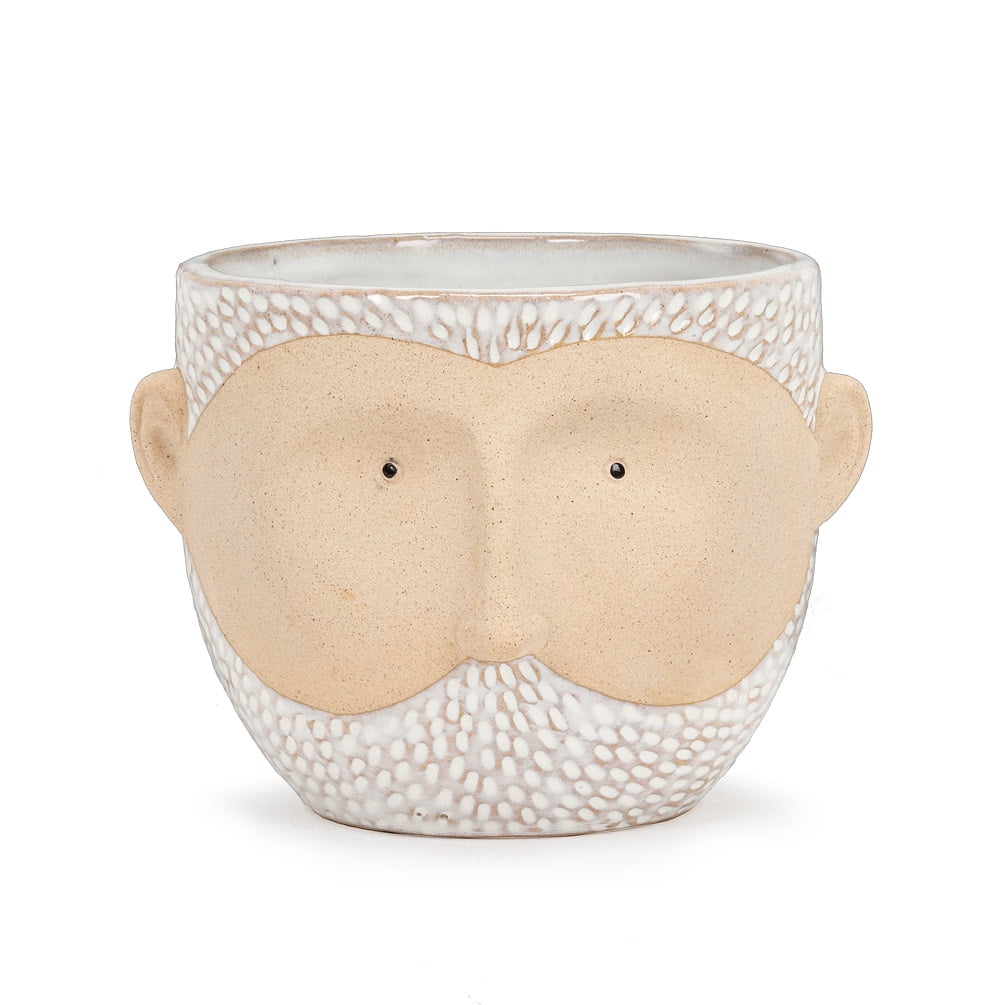 Set of 6 Small Bearded Man Planter - Walmart.com