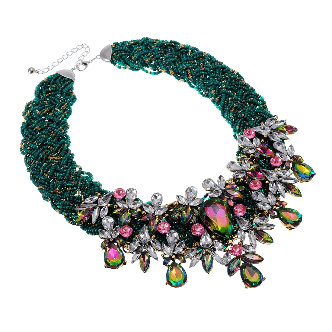 Jerollin Statement Choker Collar Bib Necklace For Women Fashion Jewelry