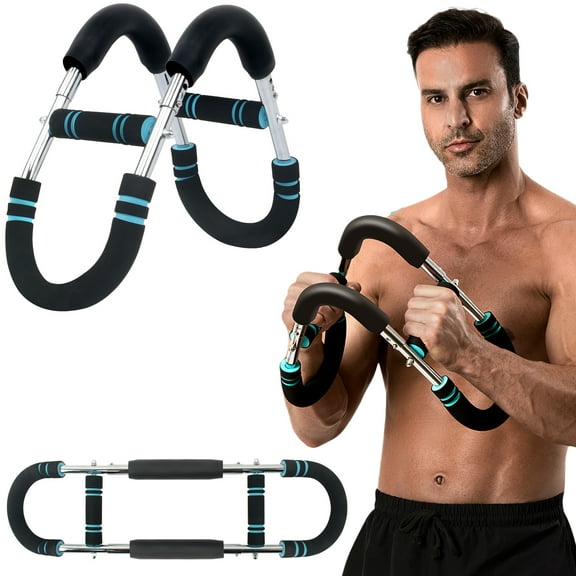 FLYBIRD 2-in-1 Twister Arm Trainer with Ab Roller Wheel, Adjustable 22 ...