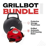 Grillbot Electric Grill Cleaner Robot with Outdoor BBQ Grate Brush ...