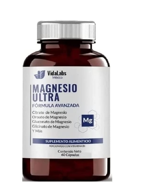 VidaLabs MAGNESIO ULTRA 60 Cápsulas Amplio Espectro. | Walmart en línea