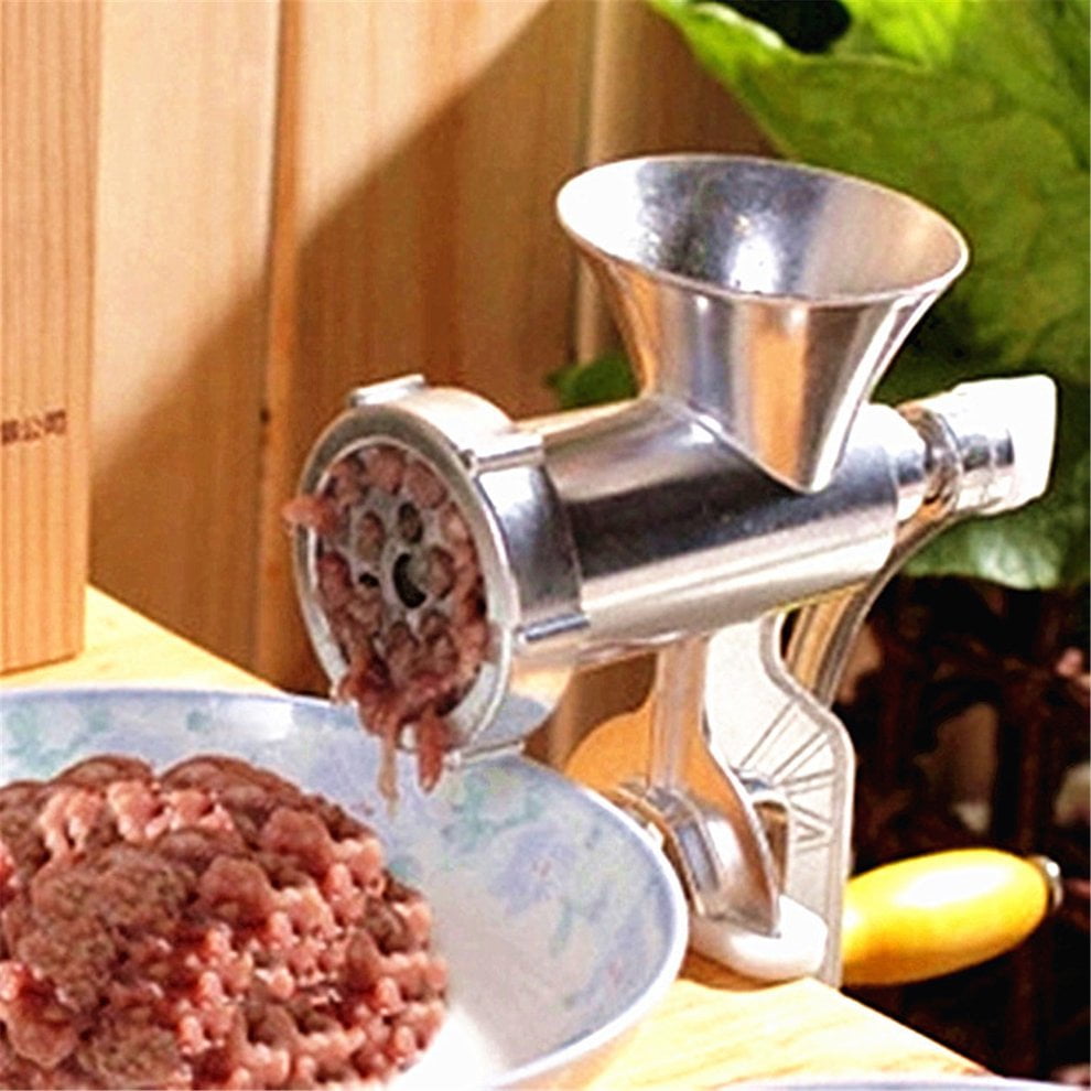 Manual Iron Meat Grinder and Sausage Stuffer Heavy Duty Crank Mincer Pasta Manual Maker Domestic Machine Walmart