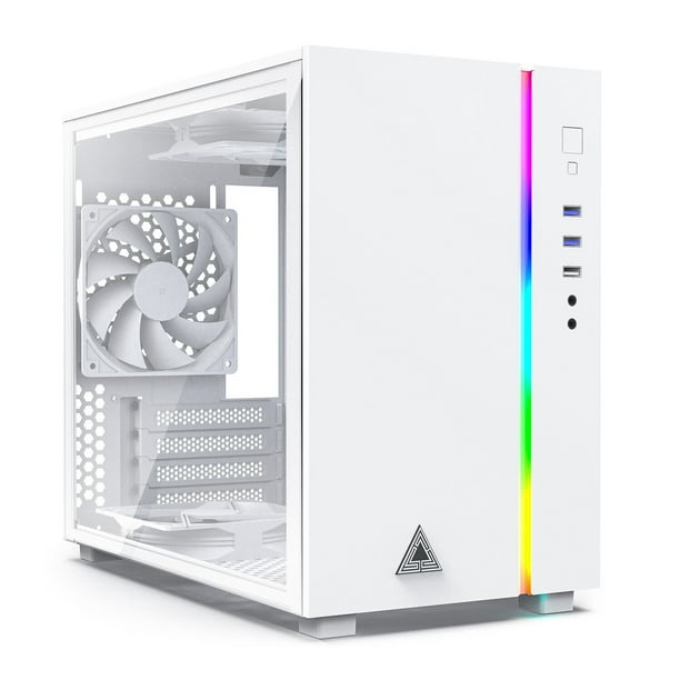 MONTECH Sky ONE MINI ITX Gaming Case 3x High Airflow Fans Pre-Installed ...