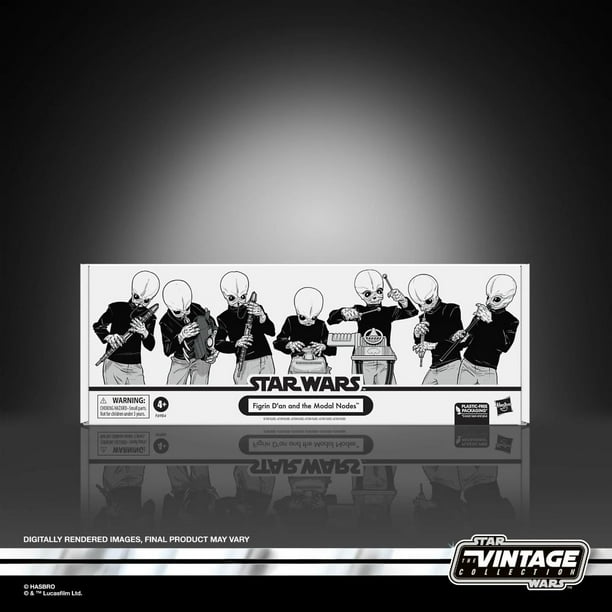 Hasbro 7-Pack Star Wars Vintage Collection Figuras 3.75 Pulgadas Figrin ...