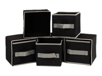 Furinno Laci NW13154 Foldable Soft Storage Drawer, 4 Sets (8 Pieces ...