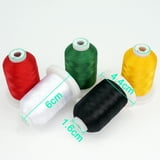 New Brothread 80 Spools Assorted Colored Sewing, Variety Stitching ...