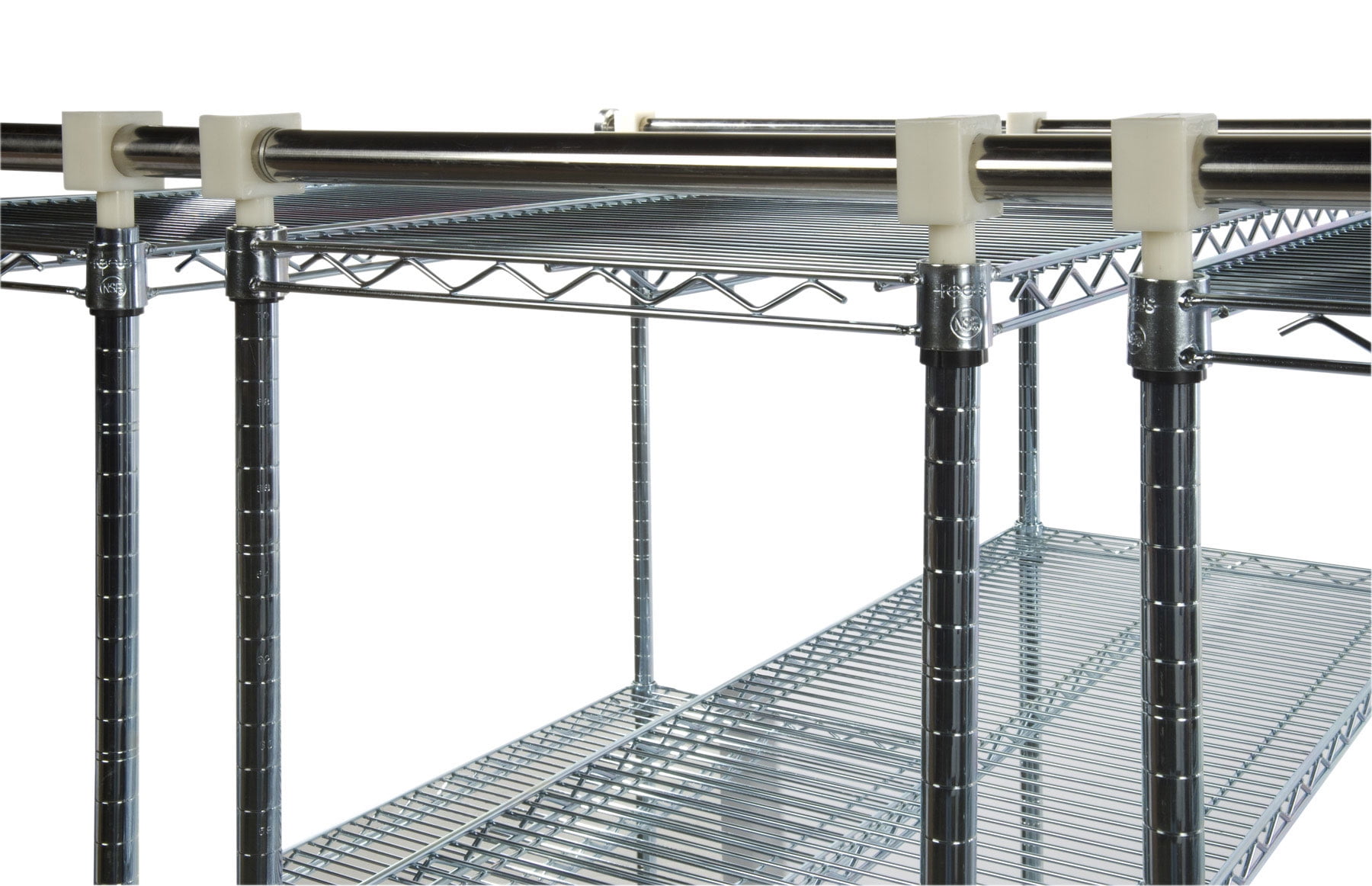 3' Long Track for Sliding Wire Storage System (2 pcs) - Walmart.com