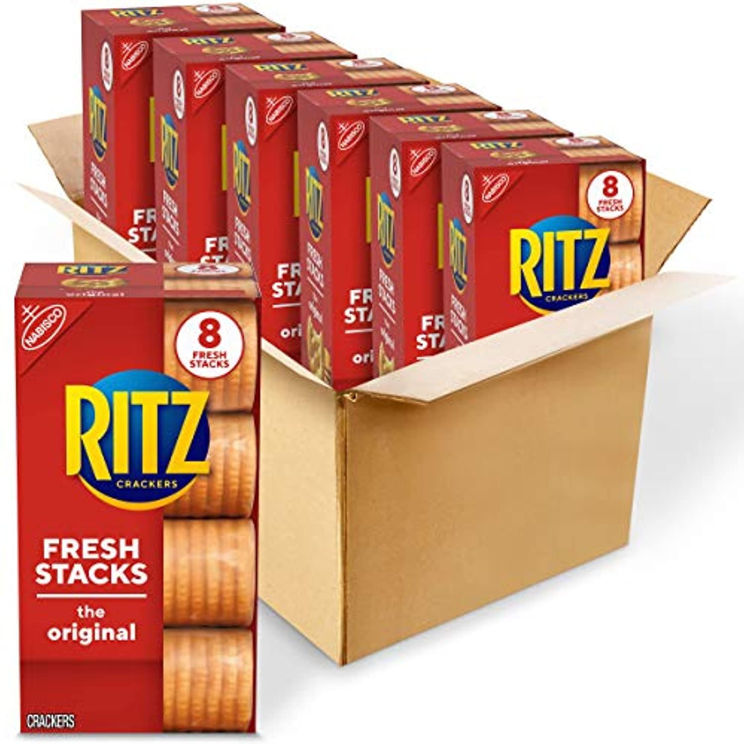 Ritz Fresh Stacks Original Crackers, 11.8 Oz Box - Pack Of 6 - Walmart.com