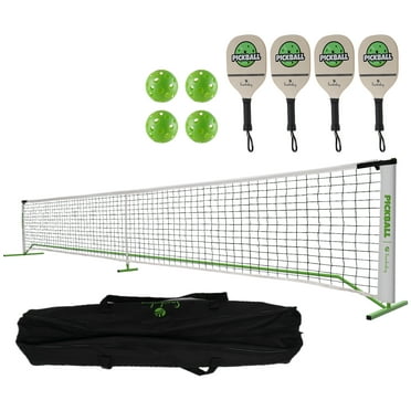Eccomum Pickleball Rackets Set Pickleball Paddle Set of 2 Rackets and 4 ...