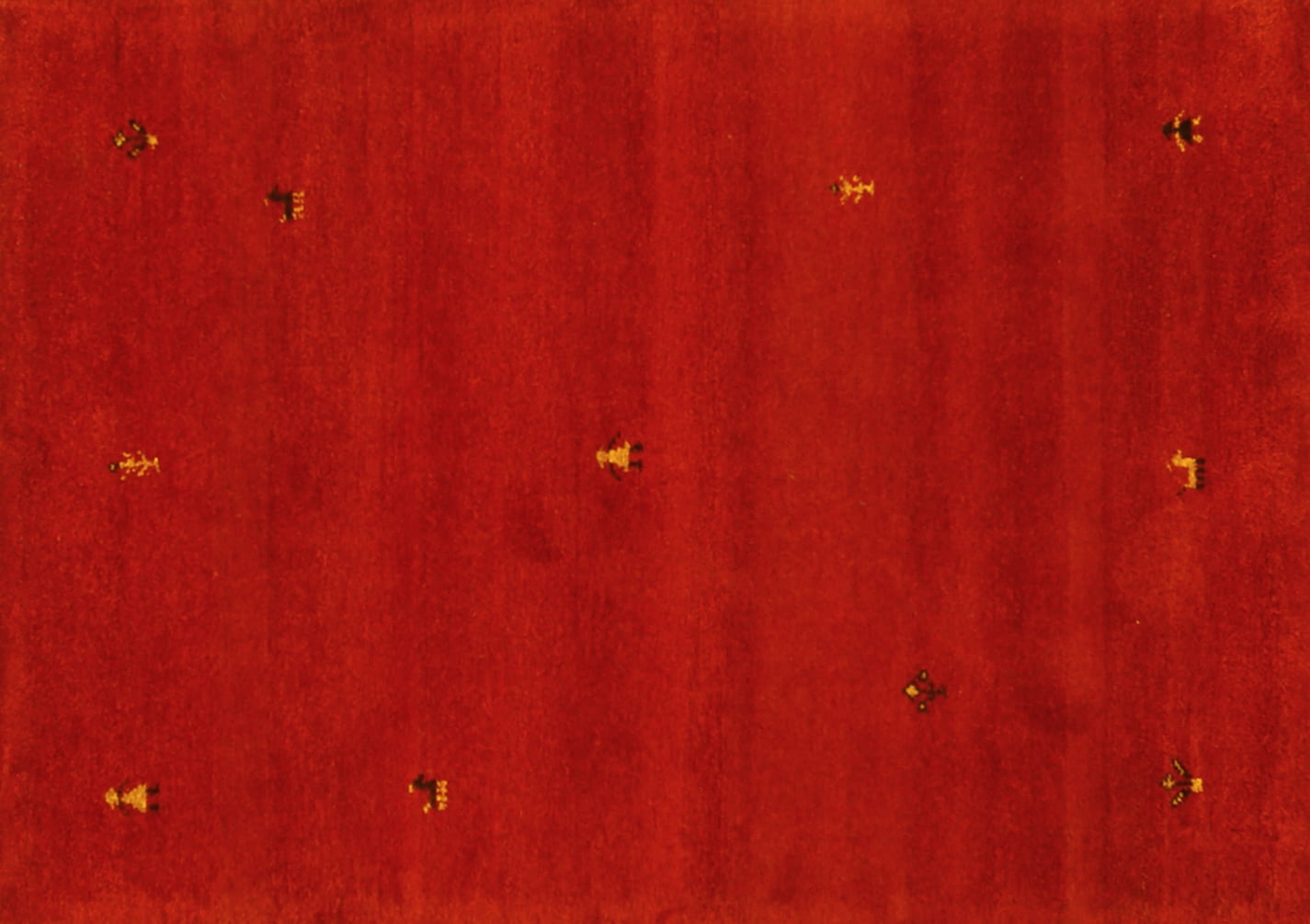 Ahgly Company Indoor Rectangle Abstract Yellow Contemporary Area Rugs ...