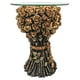 Design Toscano Table of Roses Glass-Topped Sculptural Table - Walmart.com