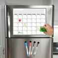 CCOCC Fridge Calendar Magnetic Dry Erase Calendar Whiteboard Calendar ...