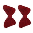 2Pcs Functional Curtain Holders Bows Design Without Drills Setup for ...