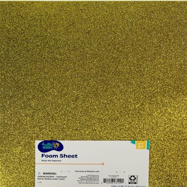 Hello Hobby Multicolor Foam Sheets, 6 Piece Art & Craft Styrofoam ...