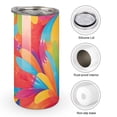 2.8 X 6.1 In Vertical Cup More Sturdy Not Leaking Cup Bottom Design Is ...