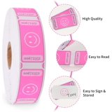 L LIKED Smile Raffle Tickets Roll Each Tickets 1''x2'', for Events ...