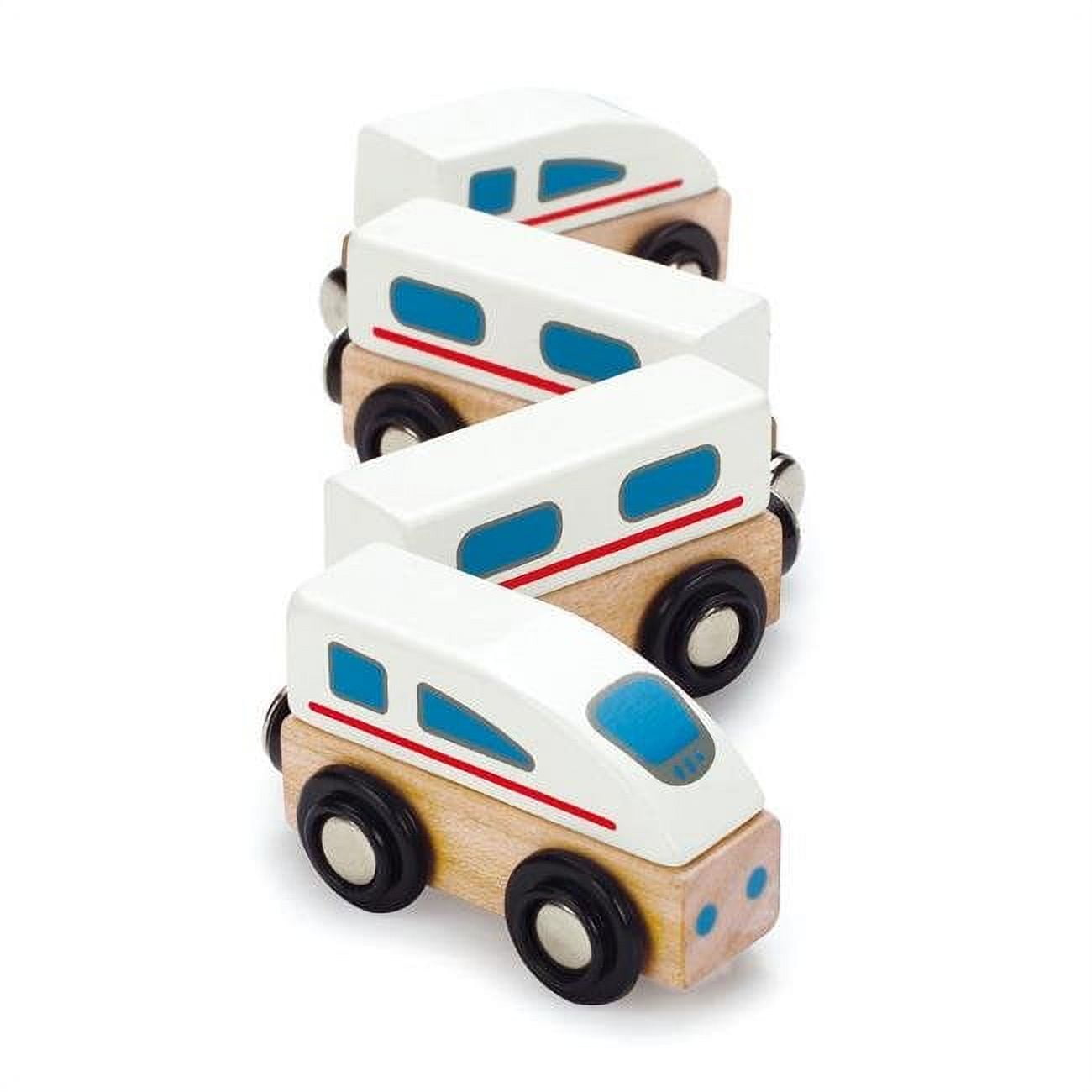 Hape E0914 Magnetic Bullet Train - Walmart.com