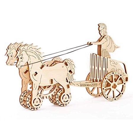 Roman Chariot 3D Puzzle - Historical War Chariots Building Mechanical ...