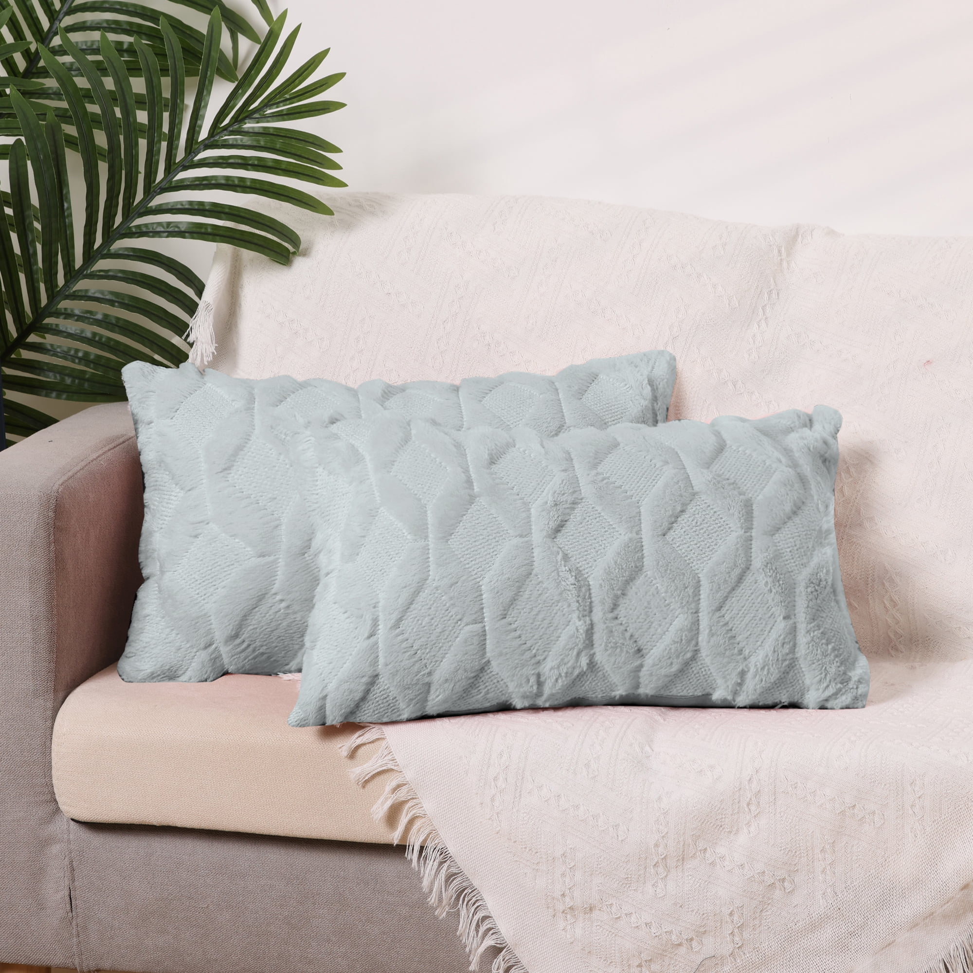 Click here for Regalwoven Short Plush Decorative Throw Pillow Cov... prices